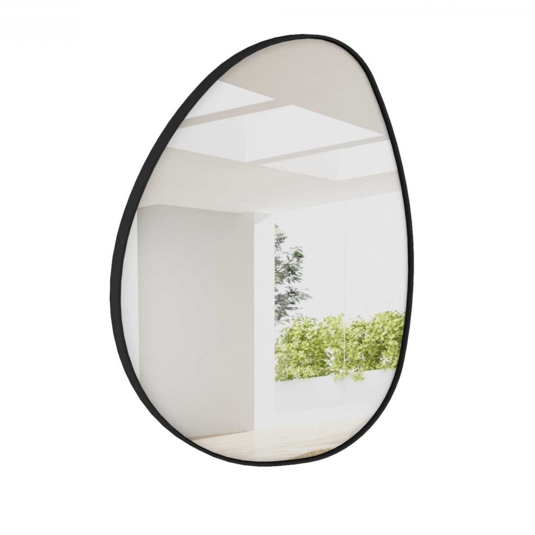 Espelho Opaline 110 x 120cm Moldura em Compensado Multilaminado