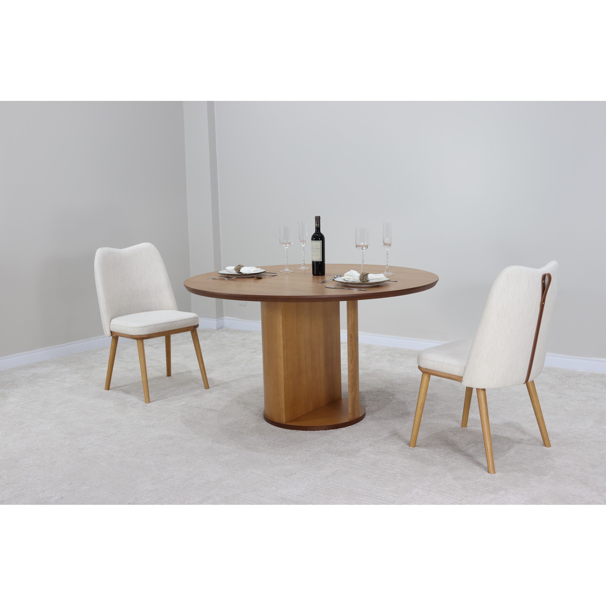 Mesa Roma 135cm De Madeira